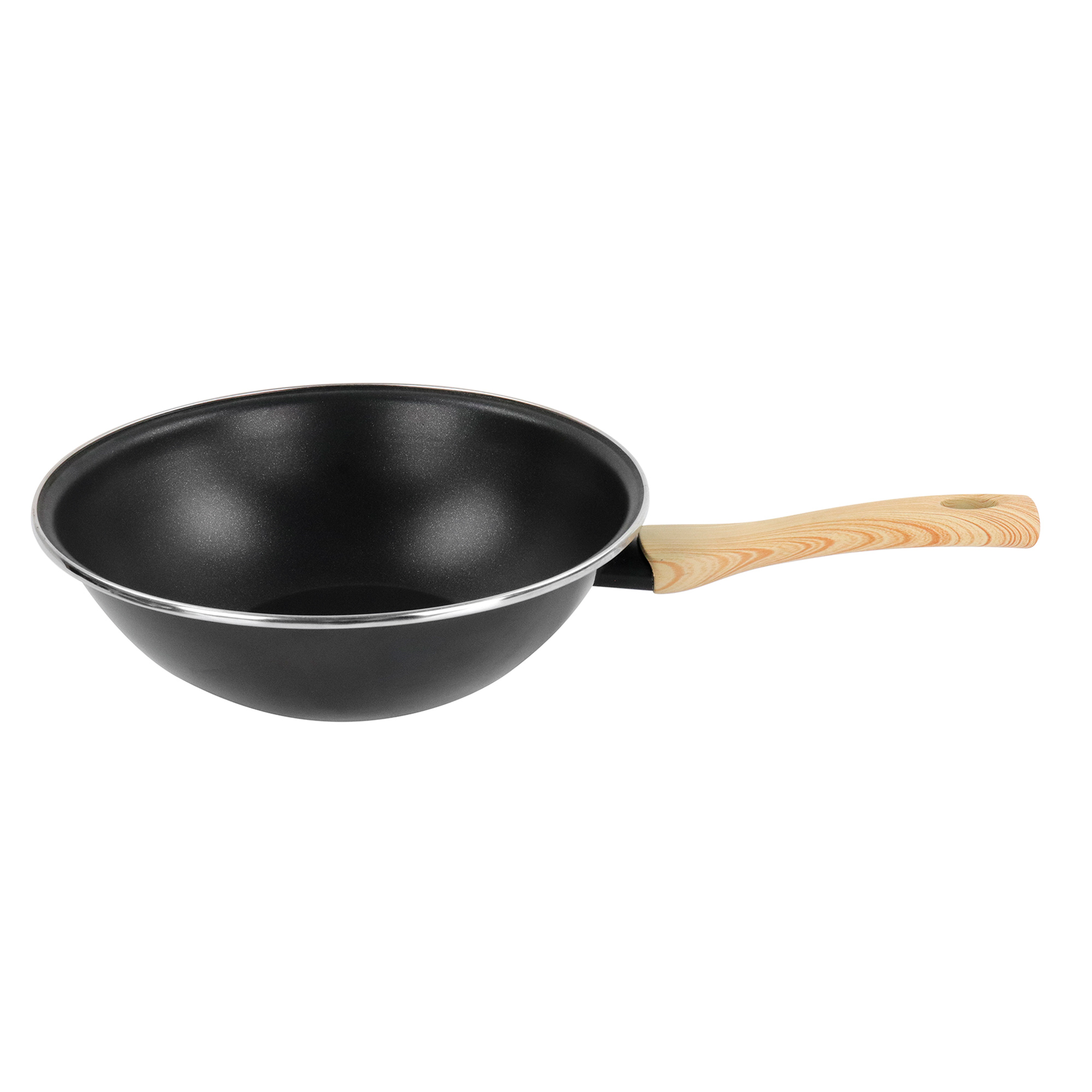 Poêle wok 'orbe' Ø28cm | Leroy Merlin