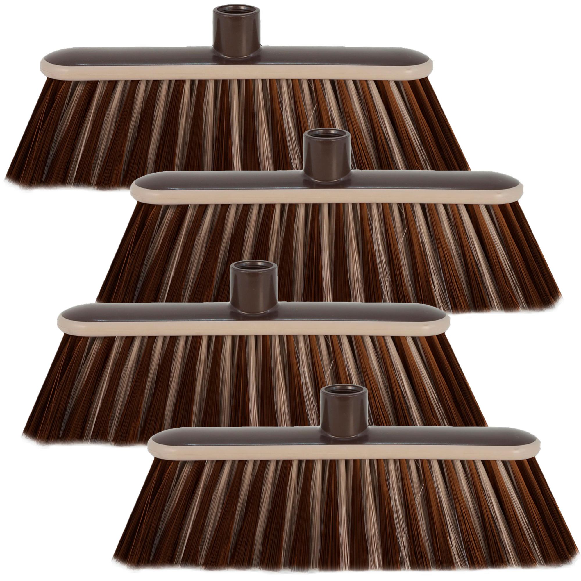 4x Escoba suelos delicados | Leroy Merlin