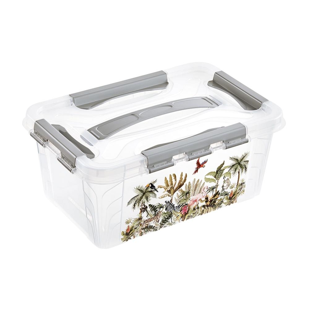 Scatola portaoggetti 29 x 19 x 12,4, grigia | Leroy Merlin