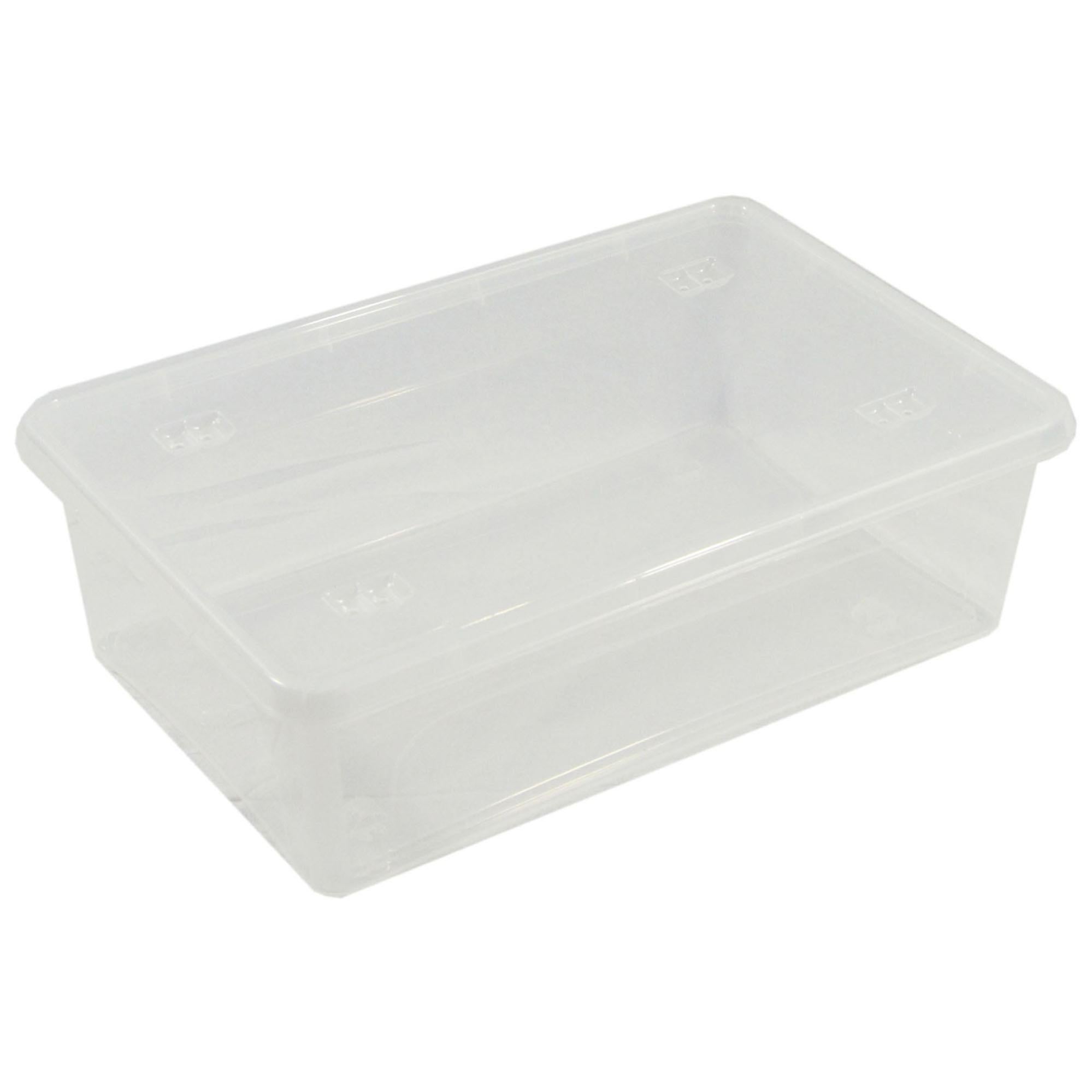 Caja transparente con cubierta 585x390x h 170 mm | Leroy Merlin