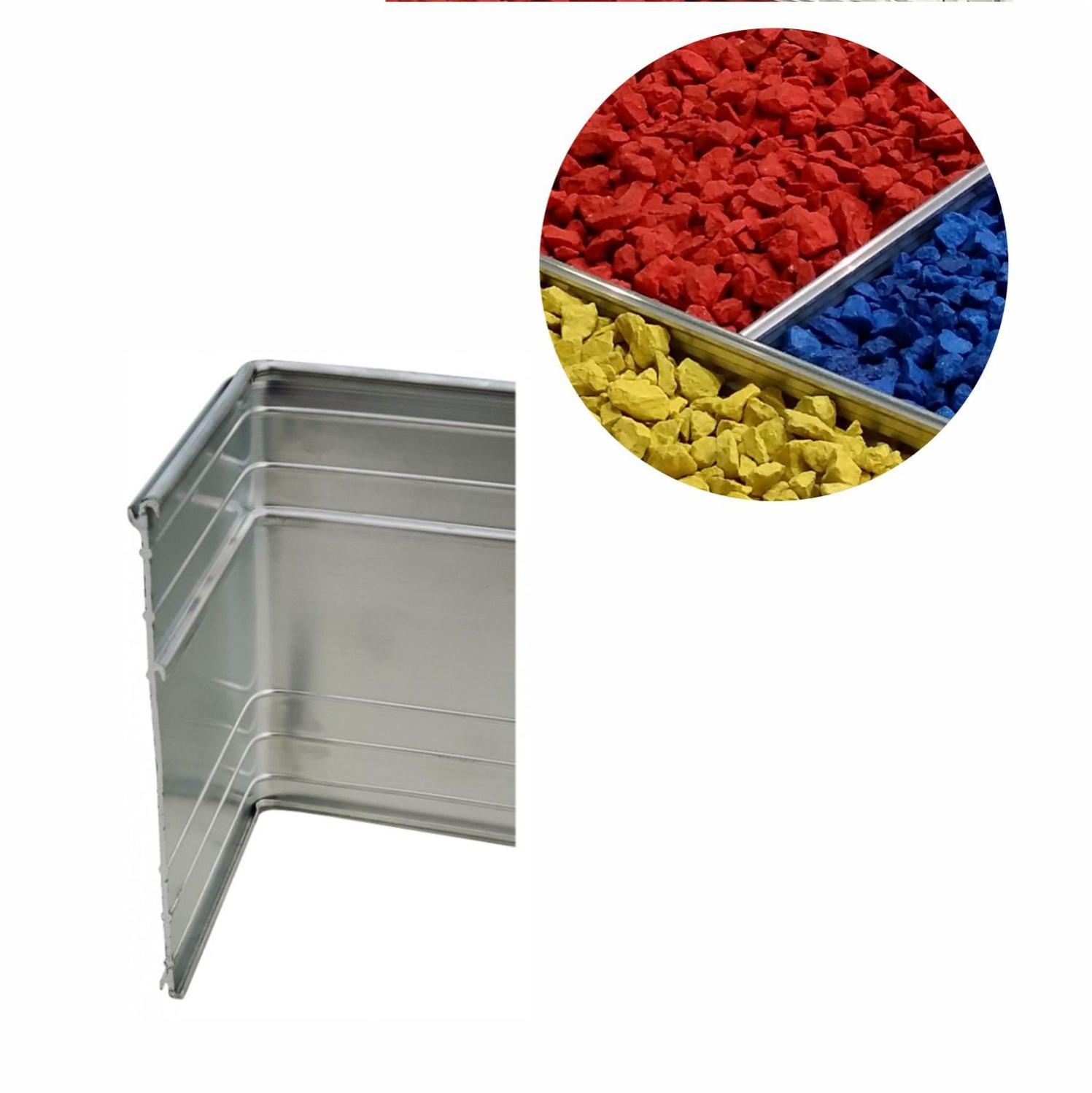 Staffa angolo 270 gradi per Bordure per aiuole AD-240 | Squadrette ...