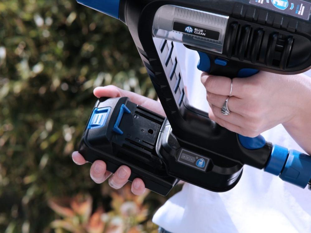 Idropulitrice pistola professionale a batteria ad acqua fredda 18 Volt ...