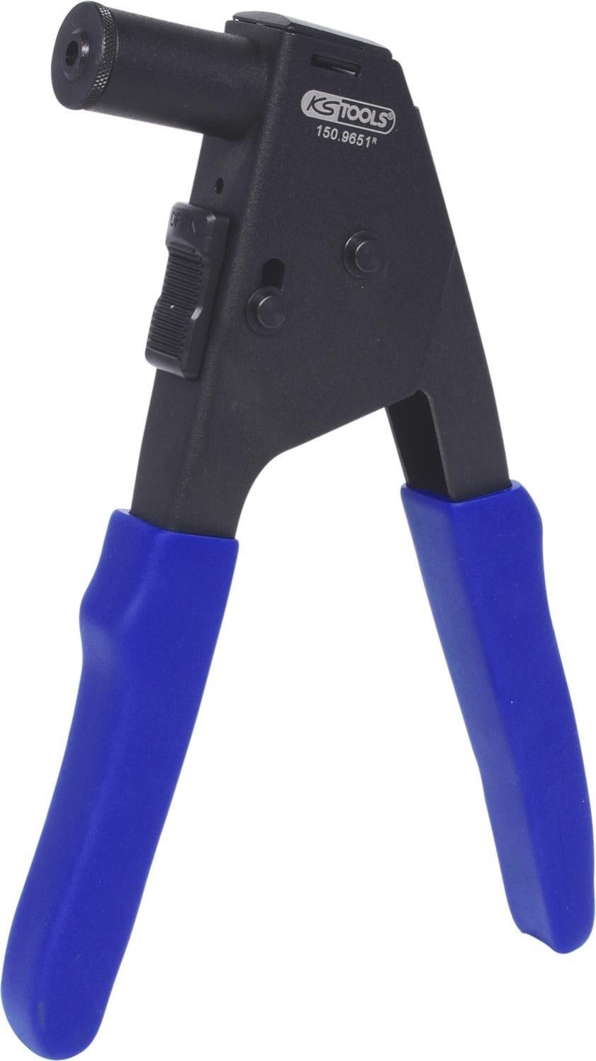 KS TOOLS Rivettatrice per inserti in plastica con rivetti, 41 pz ...