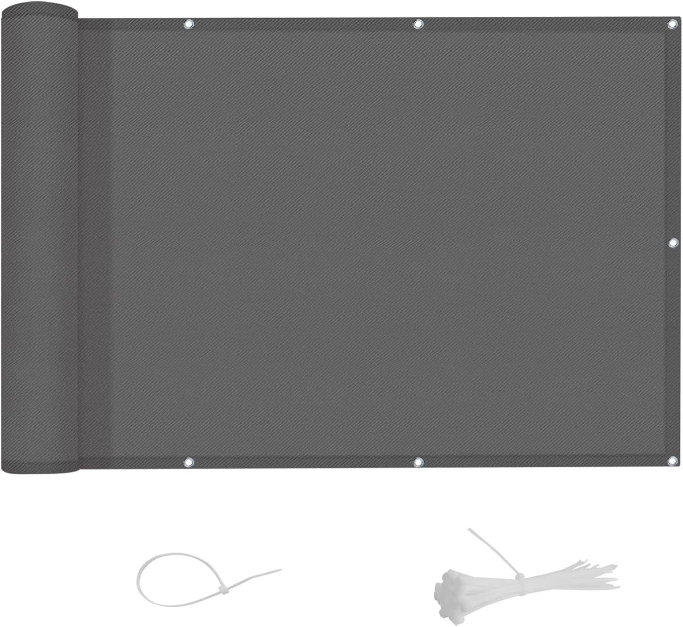 AXT SHADE brise vue balcon 100x500cm in 170g/㎡ polyester,Sécurisation ...