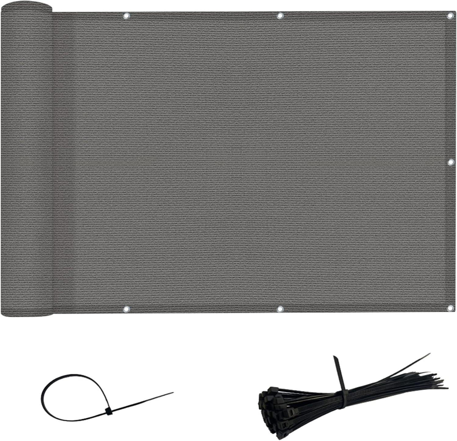 AXT SHADE brise vue balcon 90x300cm in HDPE,Sécurisation des balcon ...