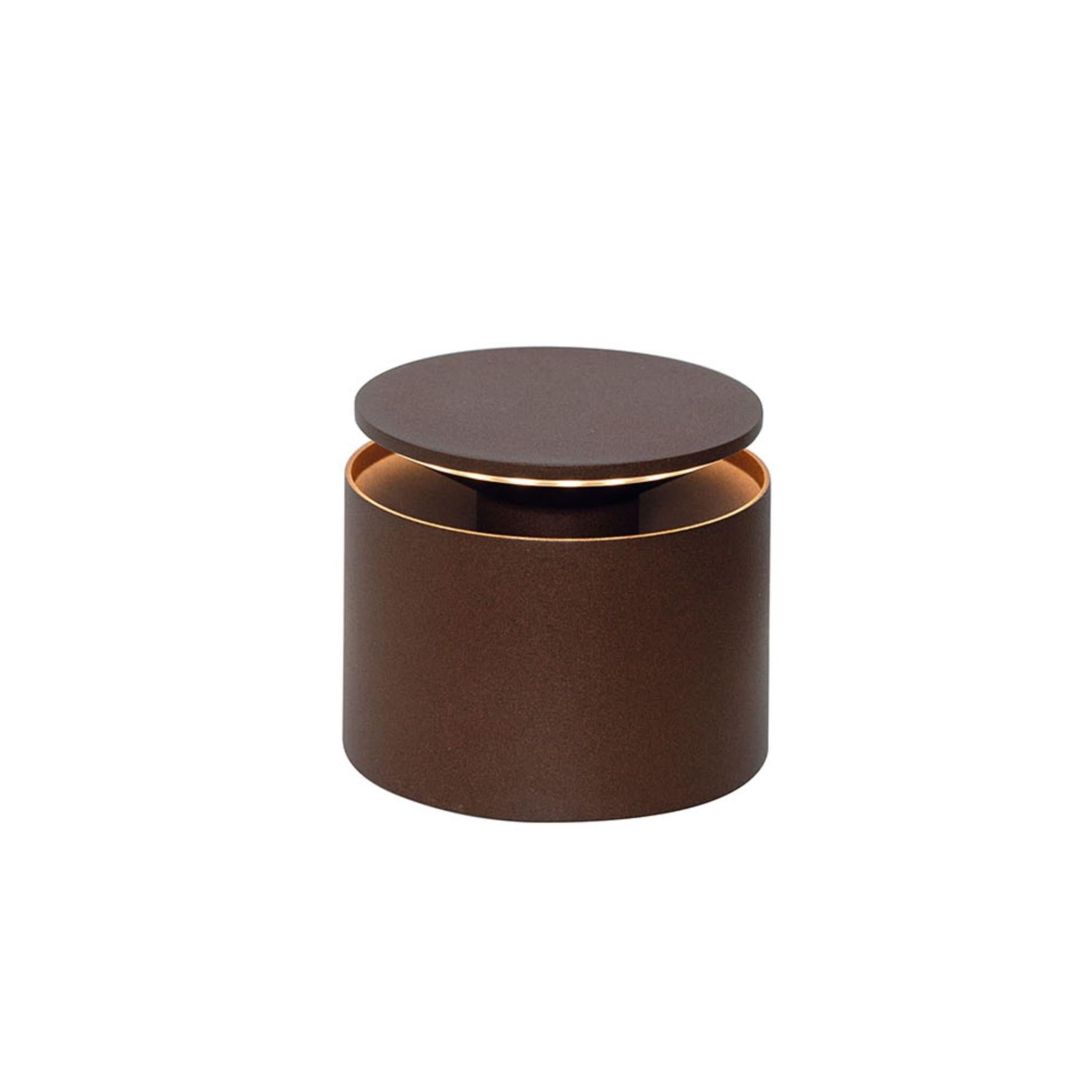 Lampada A Led Da Tavolo Push Up Corten Portatile E Ricaricabile | Leroy ...