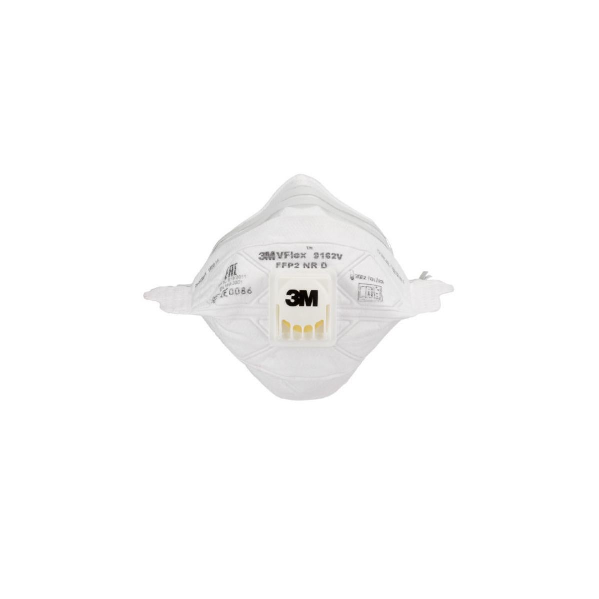 Masque Respiratoire VFlex™ 9162 3M™ anti poussières- Sachet de 15 ...