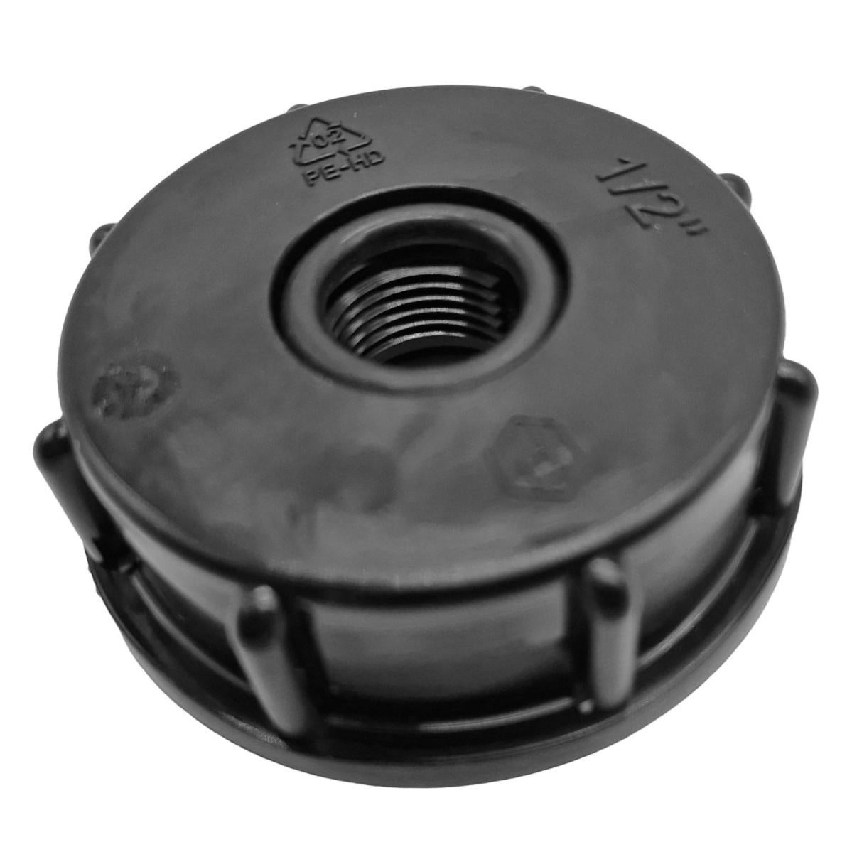 Bouchon Femelle 2" S60x6 taraudé 1/2'' pour Cuve IBC de 1000L | Leroy ...