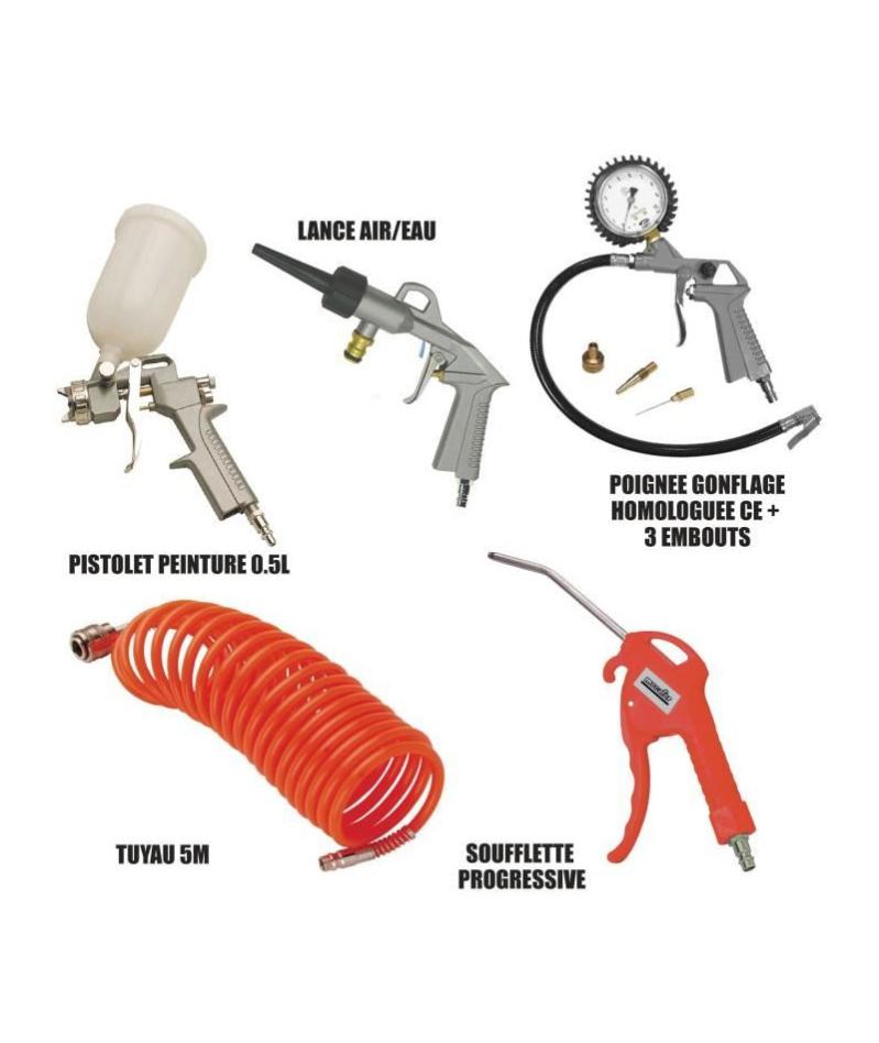 MECAFER Kit Essentiel - 8 pieces | Leroy Merlin