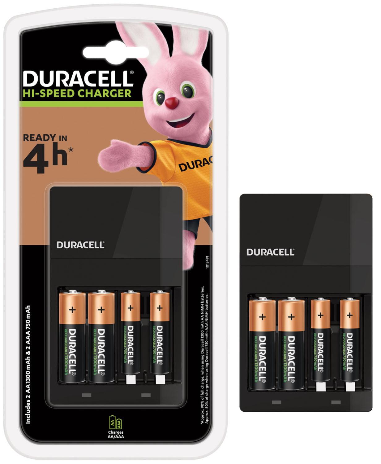 Caricabatterie carica pile Duracell per stilo e mini stilo | Leroy Merlin