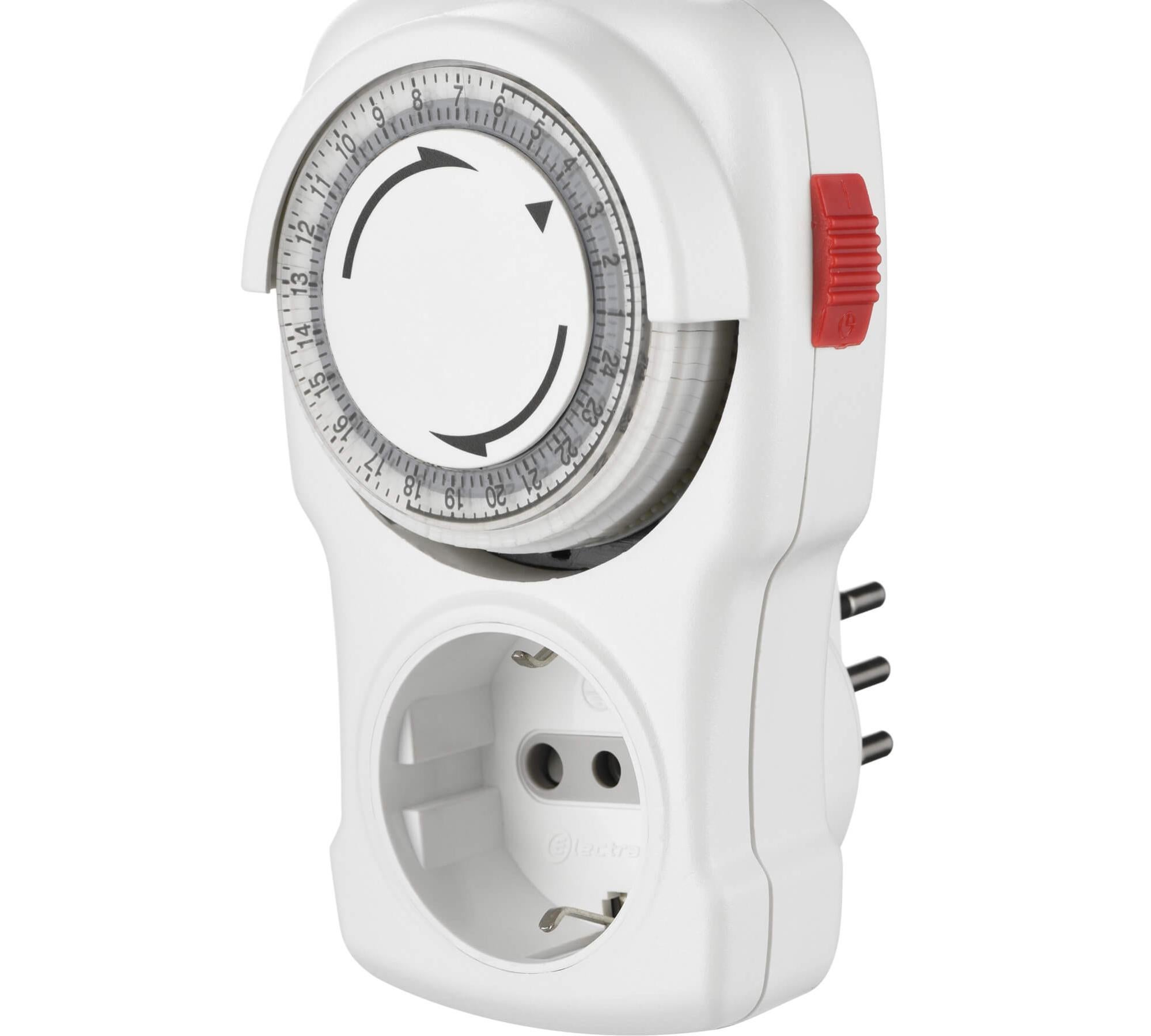 PRESA TIMER SCHUKO 10A | Leroy Merlin