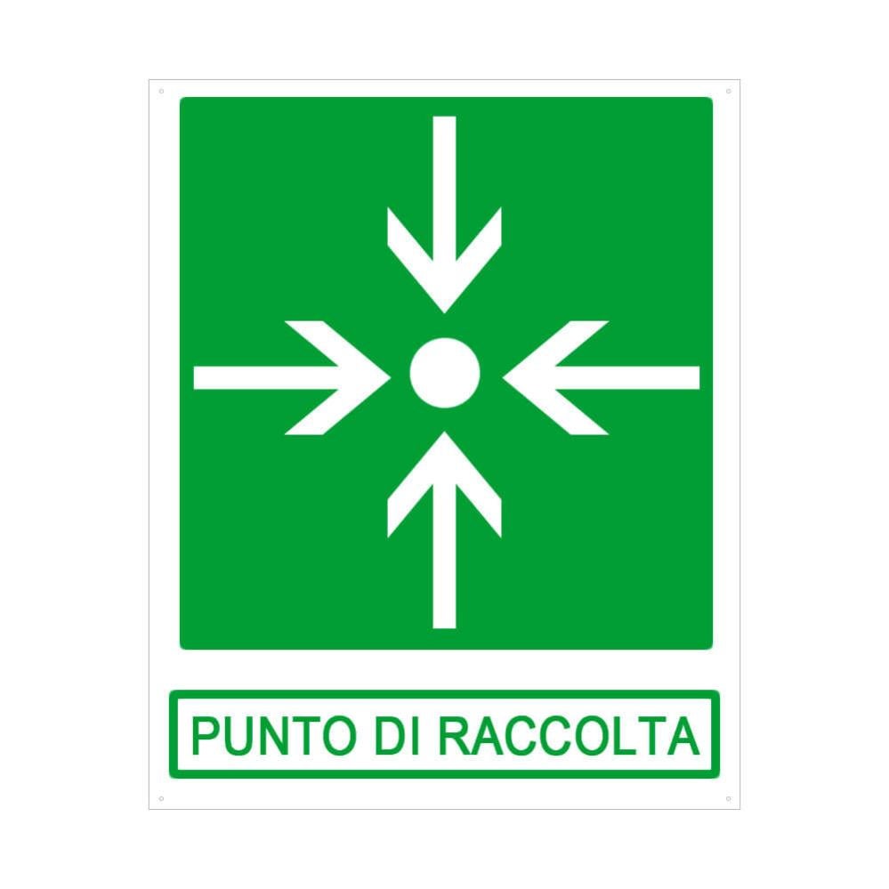 CARTELLO POLIPROPILENE CM.23X29 PUNTO DI RACCOLTA | Leroy Merlin