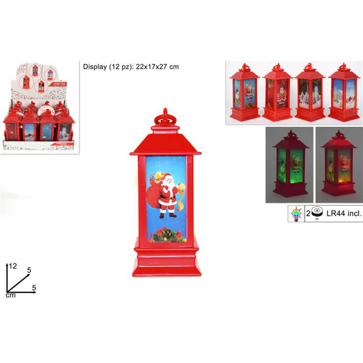 LANTERNA NATALIZIA CON LUCE ASSORTITE | Leroy Merlin