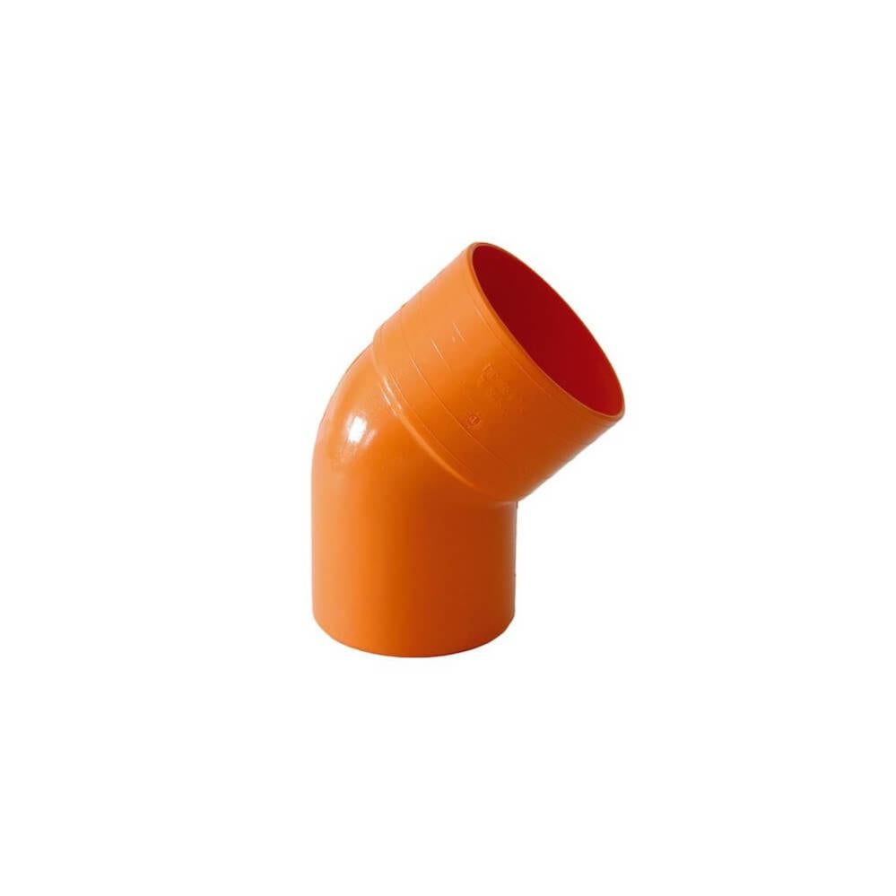 CURVA 45°IN PVC Y40 ARANCIO | Leroy Merlin