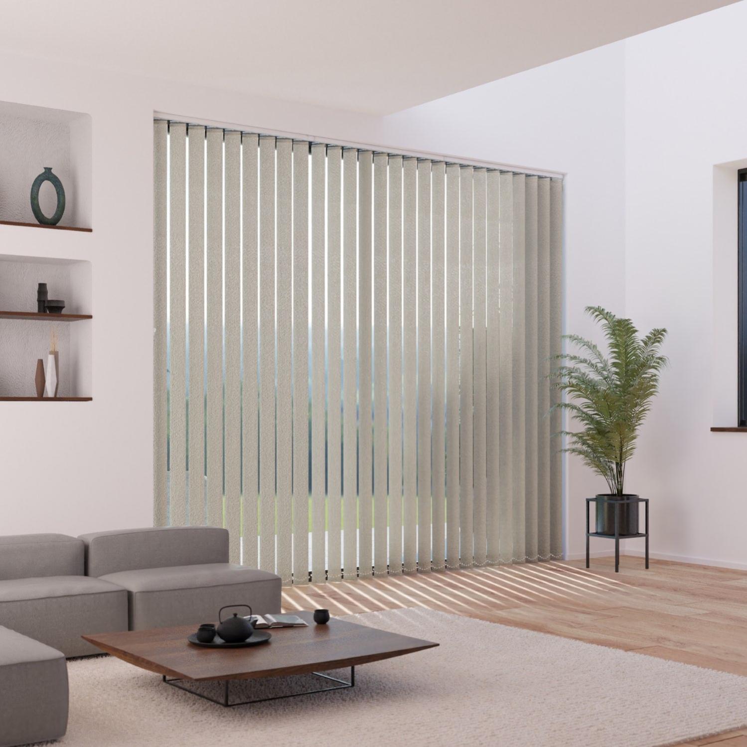 MADECOSTORE Kit complet store californien à lamelles verticales 89mm ...