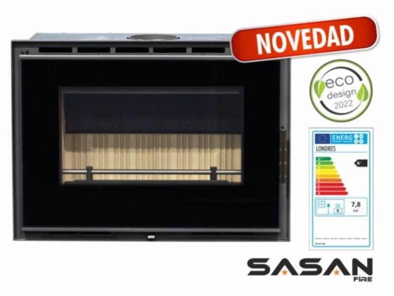 ESTUFA INSERTABLE CON VENTILACION A LEÑA LONDRES | Leroy Merlin