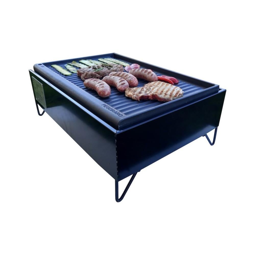BARBECUE A GAS PORTATILE CON PIASTRA IN GHISA 60x40 | Leroy Merlin