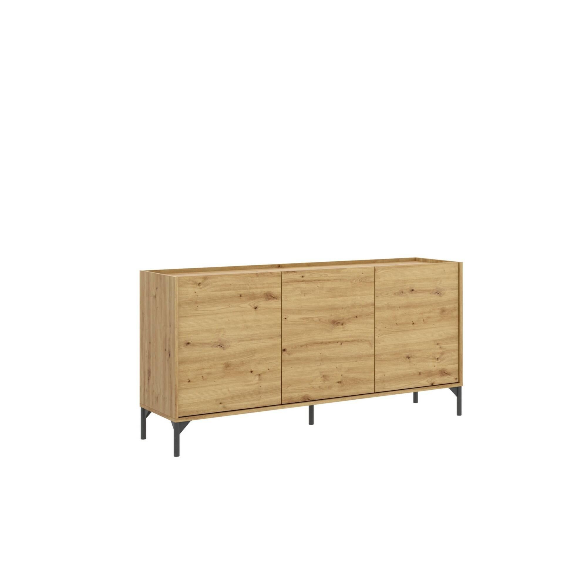 Dadop Buffet, Buffet pour le salon, Buffet moderne pour le salon avec 3 ...