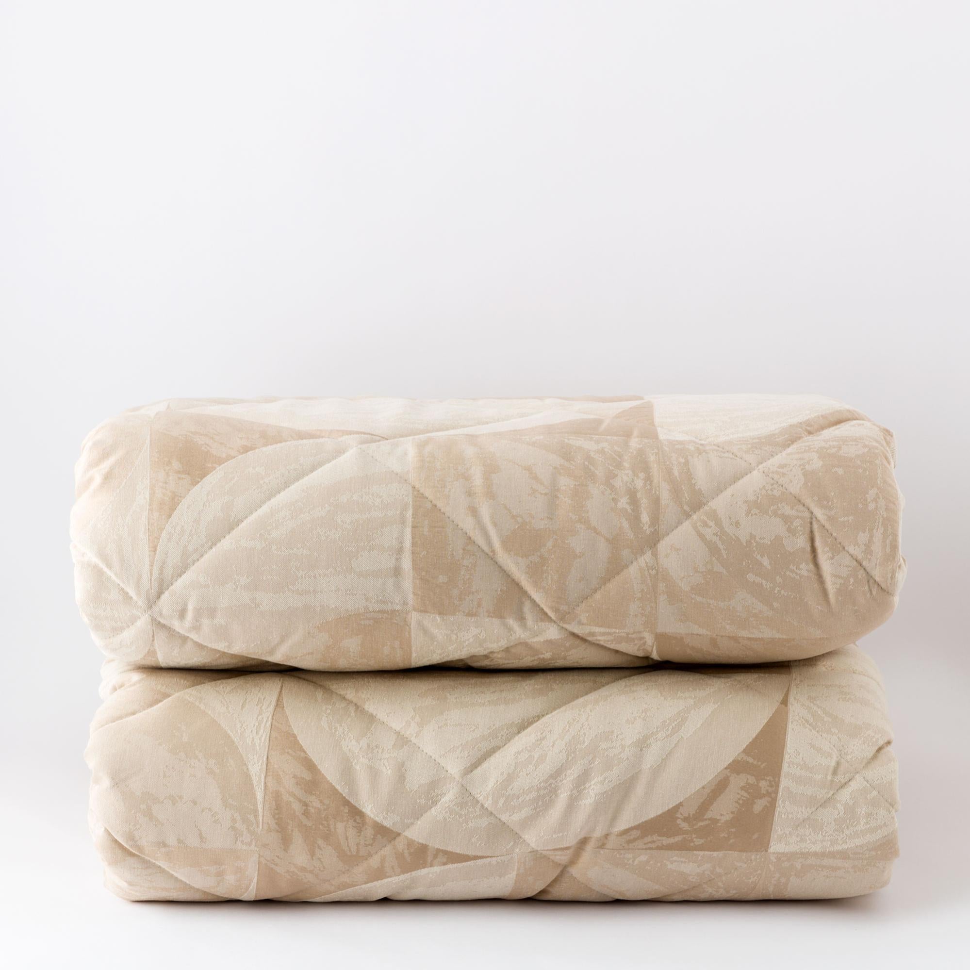 Trapunta jacquard Brando Beige Matrimoniale | Leroy Merlin