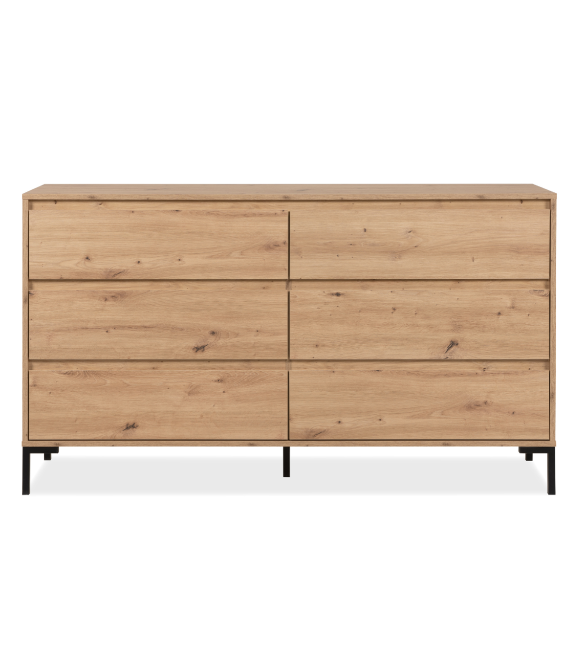 Commode 6 tiroirs L150 x H87 cm - PIANA | Leroy Merlin