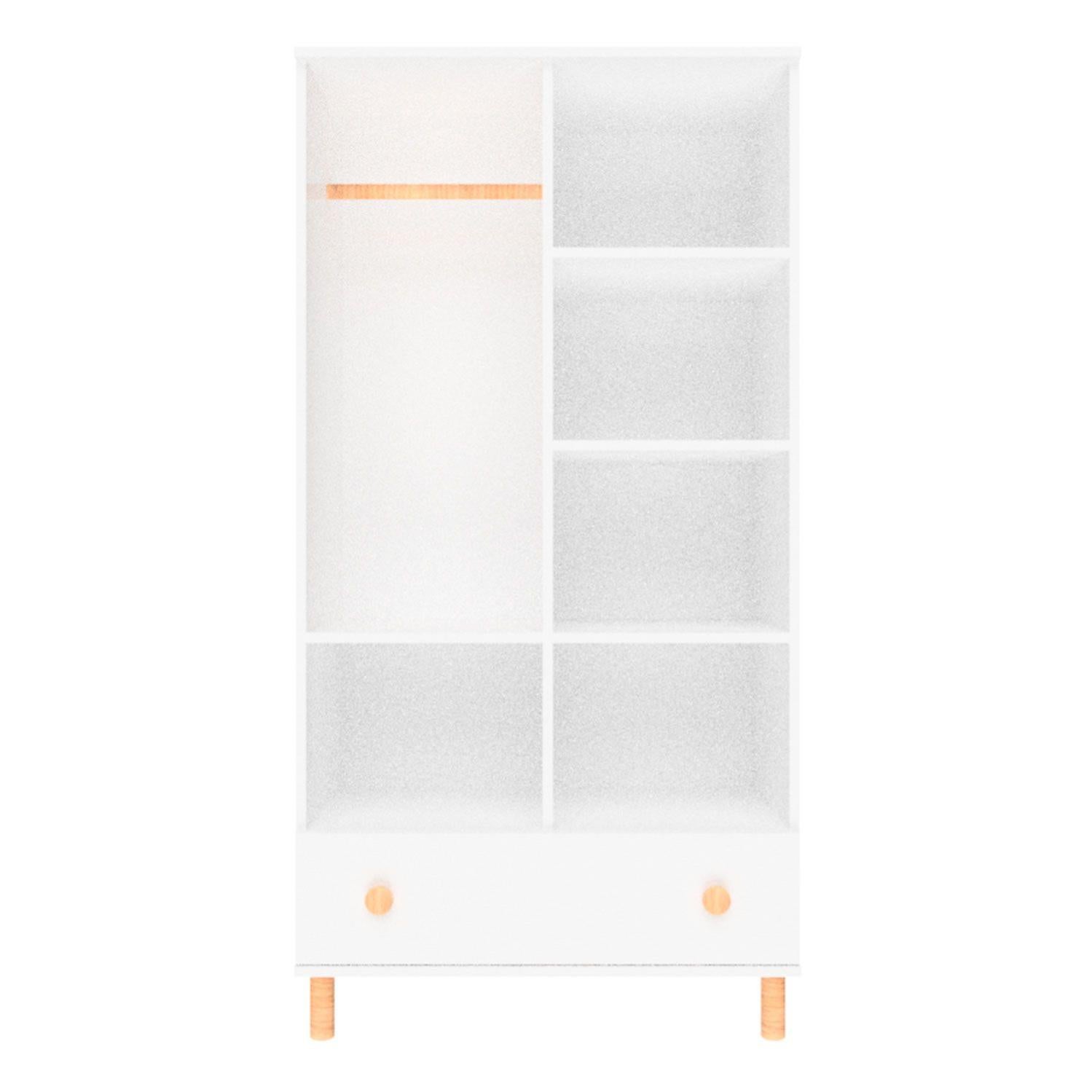 Armadio per bambini con cassetto COMBO bianco | Leroy Merlin