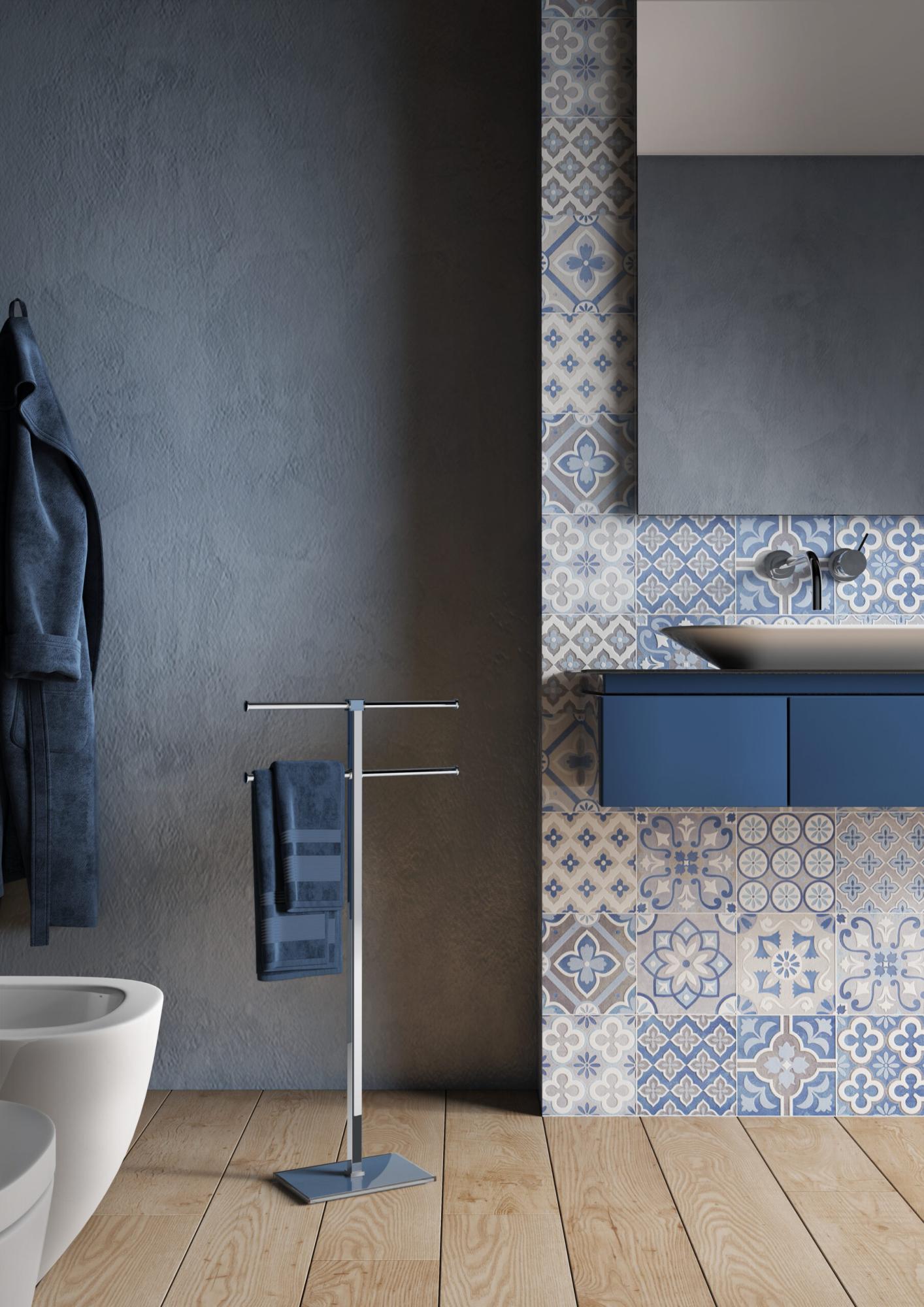 Piantana portasalviette serie Rainbow - Gedy | Leroy Merlin