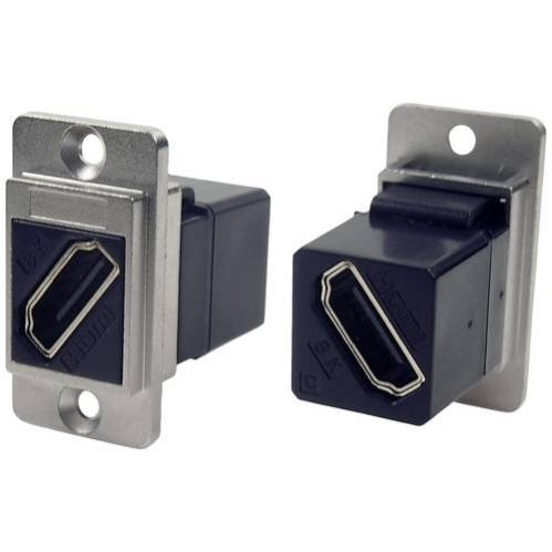 Cliff CP30788M Adaptateur HDMI embase femelle nickel, noir 1 pc(s ...