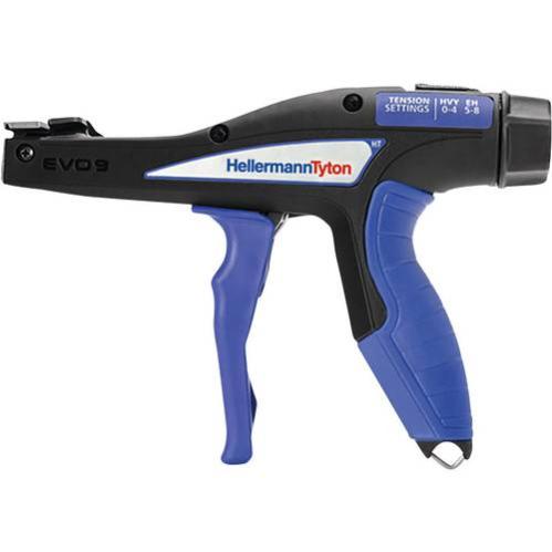Pince à colliers HellermannTyton EVO9HT 110-80017 bleu, noir 1 pc(s) | Leroy Merlin