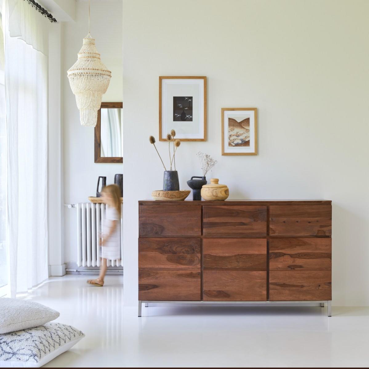 Tikamoon Buffet in palissandro massello 155 cm Nova | Leroy Merlin