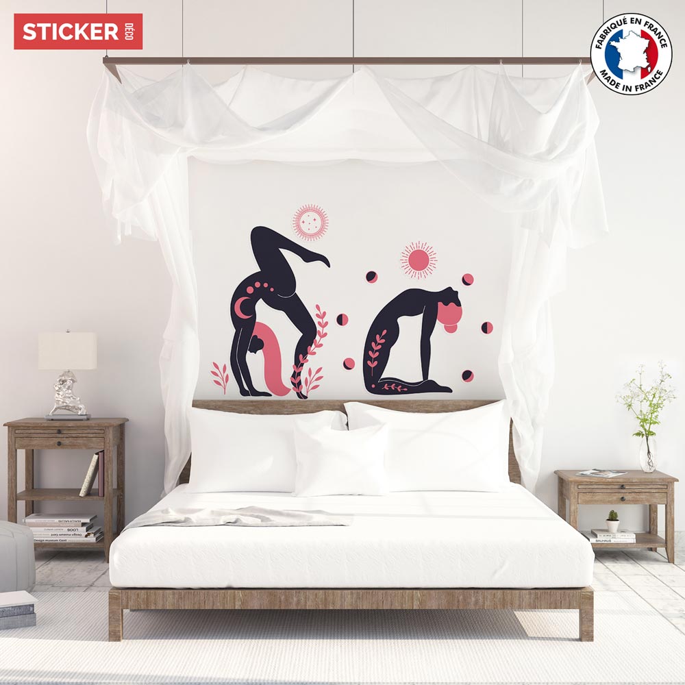 Sticker Silhouettes Zen - XXL (Largeur 185cm, Hauteur 128cm) | Leroy Merlin