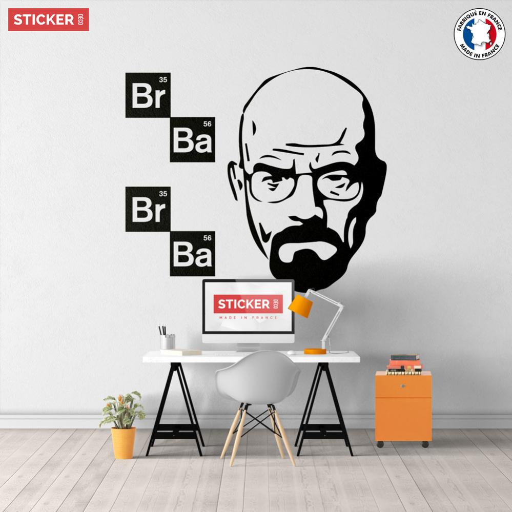 Sticker Mural Breaking Bad - XL (Largeur 67cm, Hauteur 98cm) | Leroy Merlin