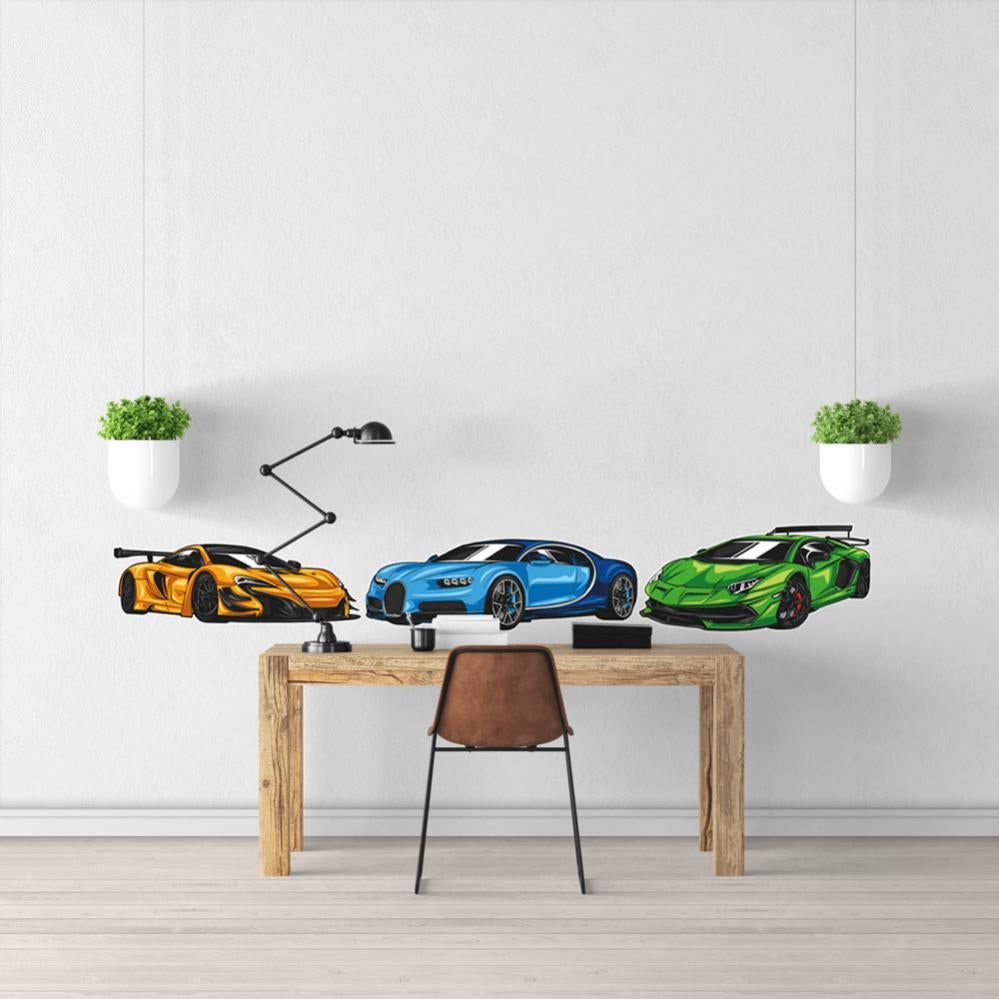 Stickers Voitures De Luxe - XXL (Largeur 200cm, Hauteur 70cm) | Leroy ...