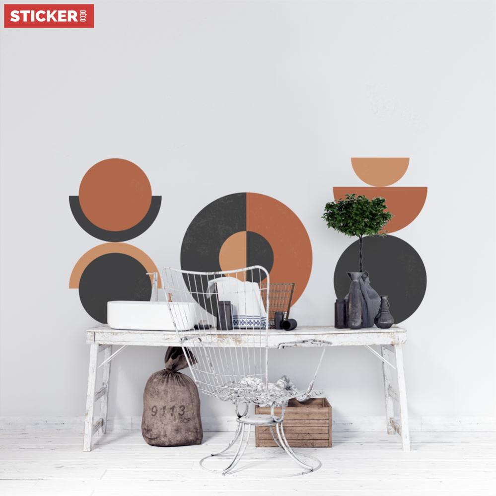 Stickers Formes Boheme - XXL (Hauteur 110cm, Largeur 200cm) | Leroy Merlin