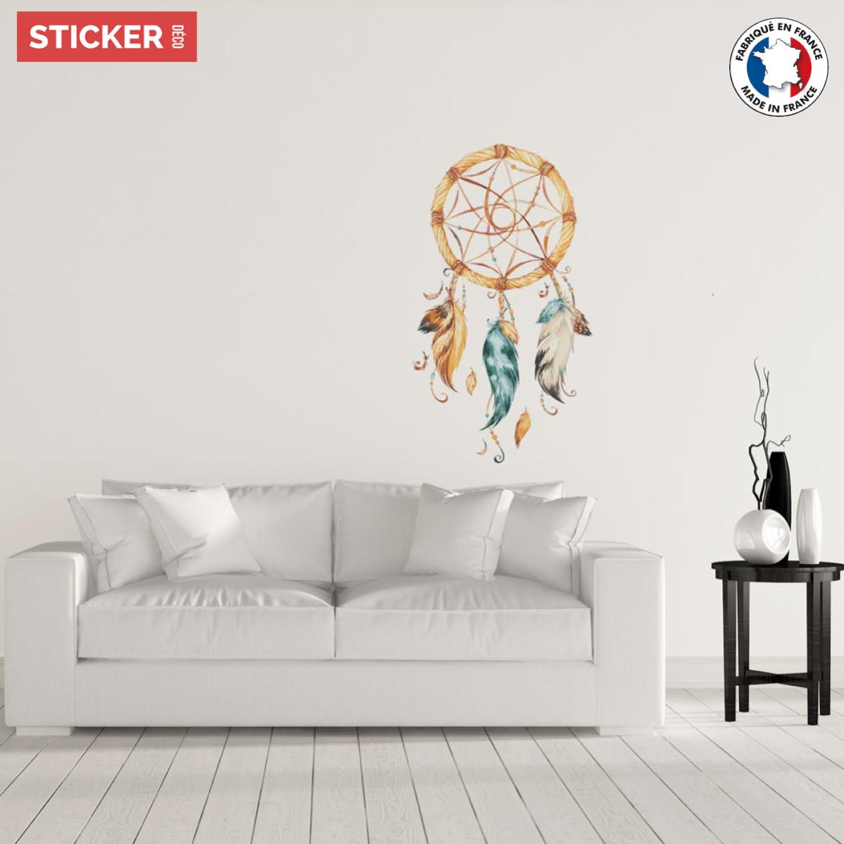 Sticker Attrape Reves Jaune - XL (Hauteur 98cm, Largeur 56cm) | Leroy ...