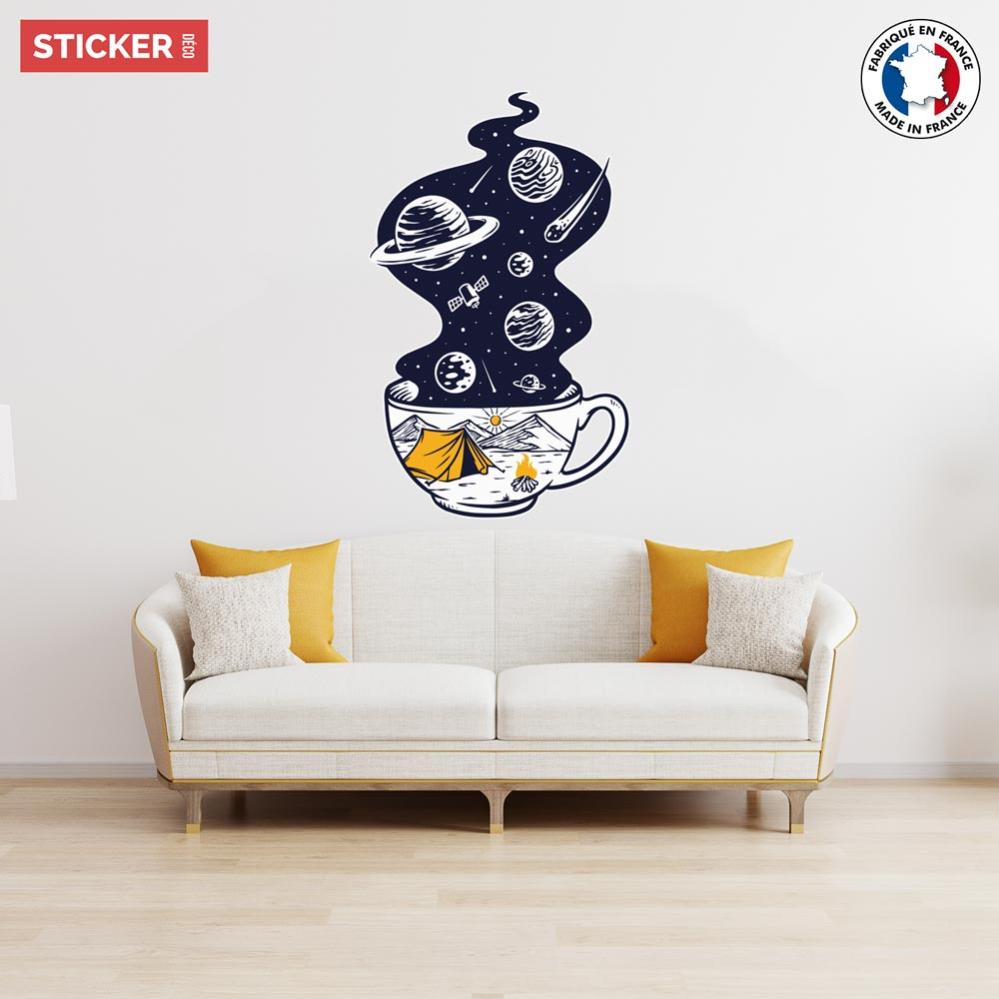 Sticker Espace Cafe - XL (Hauteur 98cm, Largeur 60cm) | Leroy Merlin