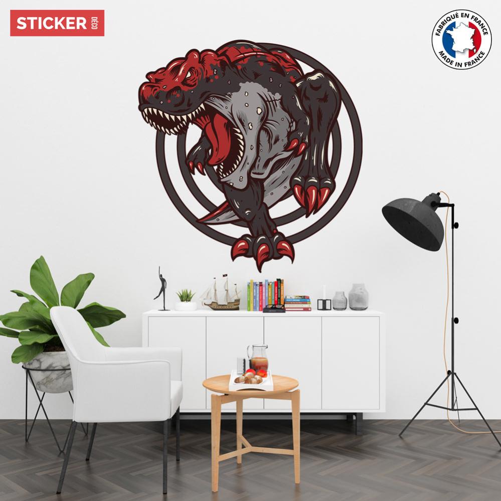 Sticker T-Rex Enerve - XL (Hauteur 98cm, Largeur 94,5cm) | Leroy Merlin