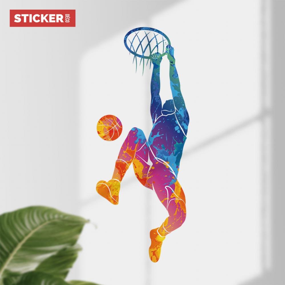 Sticker Dunk De Ouf - XXL (Largeur 80cm, Hauteur 200cm) | Leroy Merlin