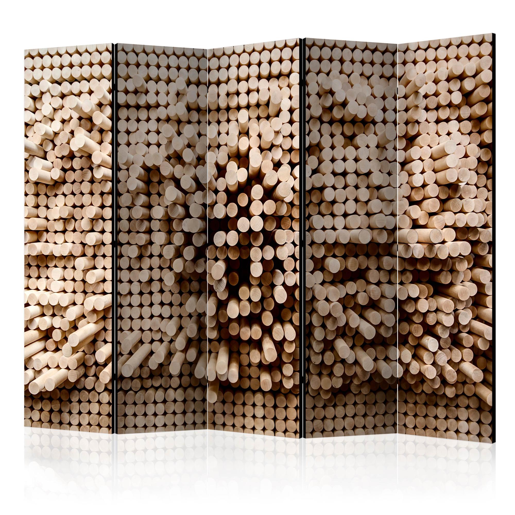 Paravent 5 volets - Stick Puzzle II [Room Dividers] - 225x172 | Leroy ...