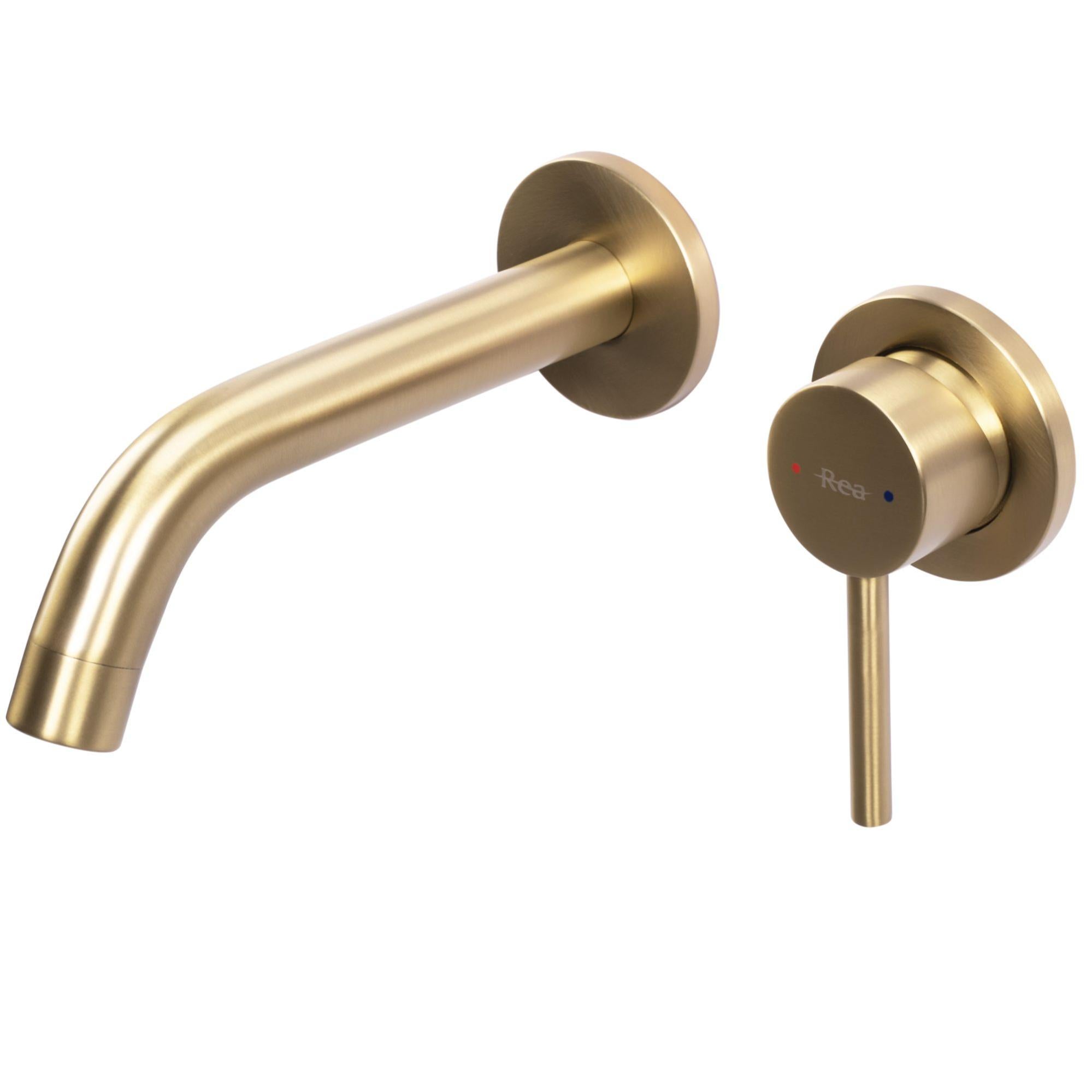 RUBINETTO DA INCASSO REA OWEN BREUSH GOLD + BOX | Leroy Merlin