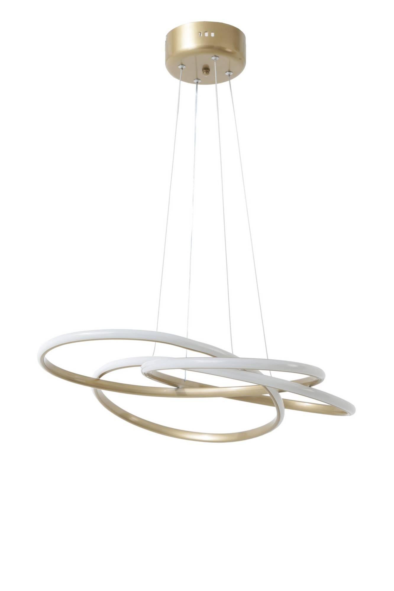 Suspension forme infinity LED Rothko D60 Métal Cuivre | Leroy Merlin