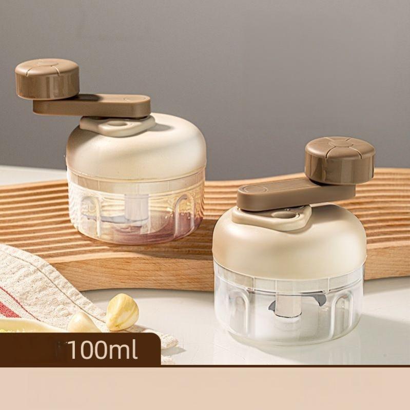 Ensemble de 2 Pilons à Ail Manuel - Outil Polyvalent pour Broyer, Presser et Hacher l'Ail ...