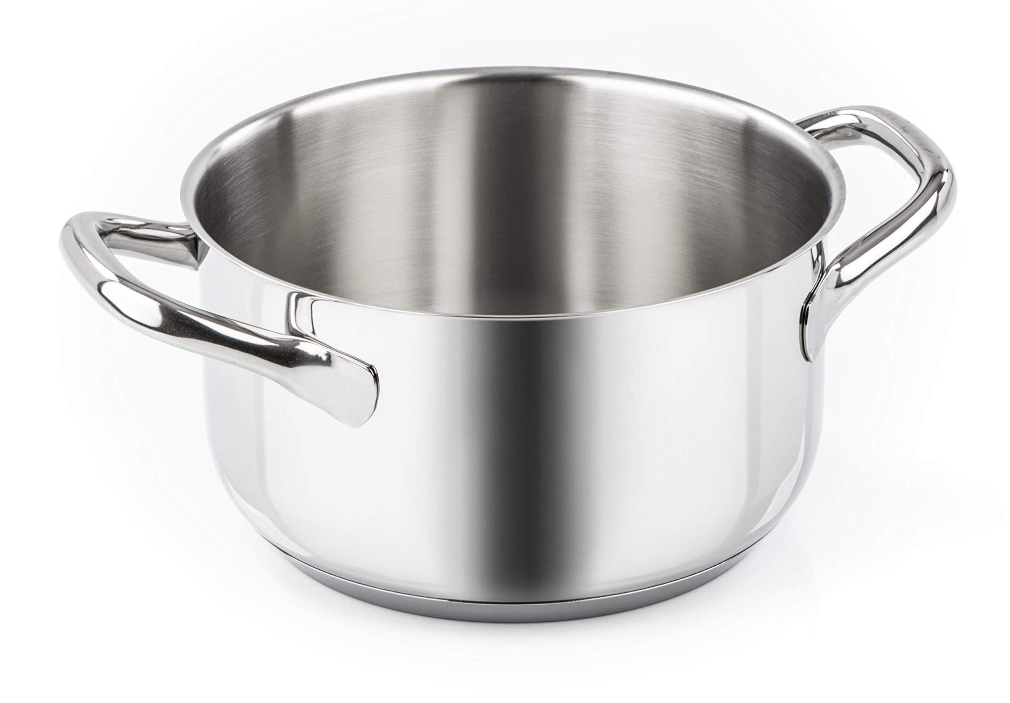 Barazzoni Chef Line Casseruola due manici, Acciaio inox 18/10, Diametro ...