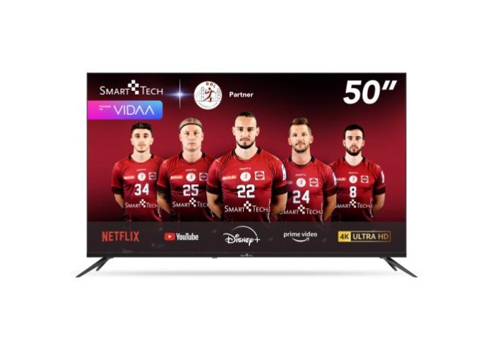 Smart Tech Smart TV 50" 4K Ultra HD Smart TV Wi-Fi colore Nero ...