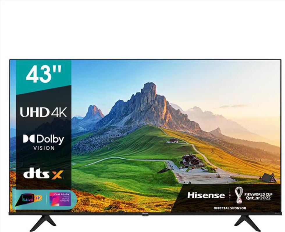 Hisense Smart TV 43 Pollici 4k Ultra HD Display LED Vidaa U 5.0 ...
