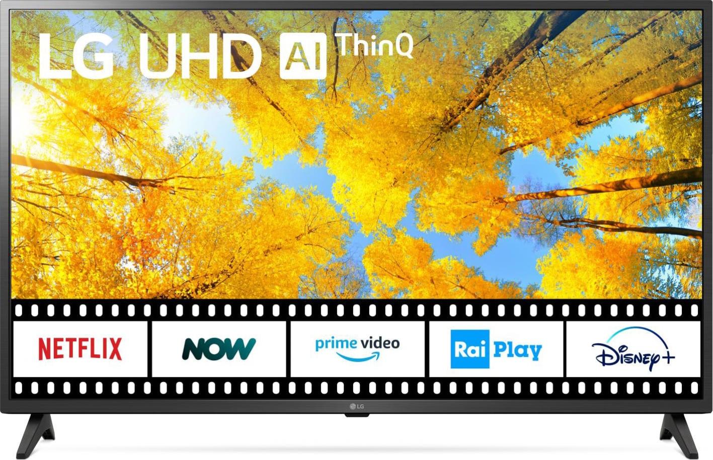 Lg Smart TV 43" 4K UHD LED con HDR10 Pro sistema webOS 43UQ75006LF.API ...