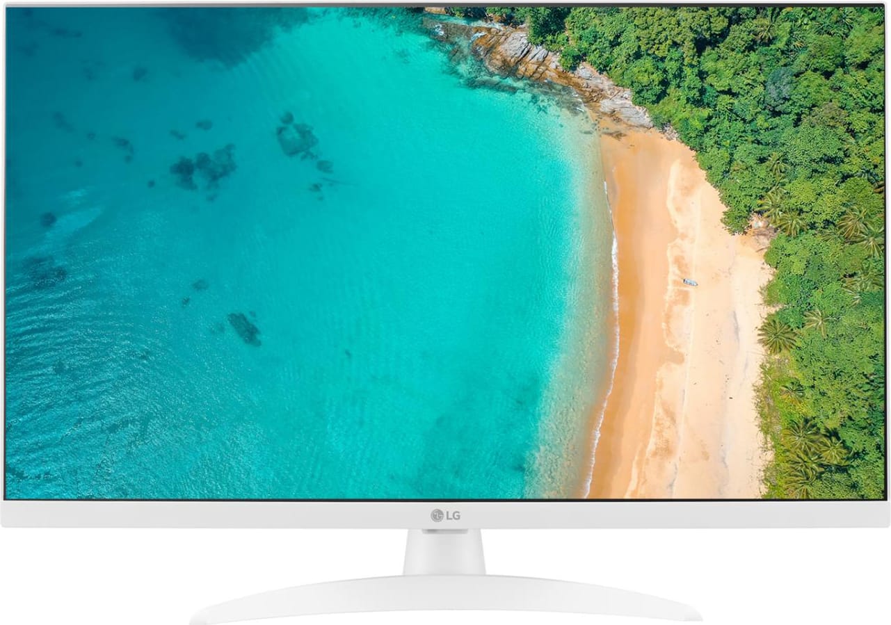 Lg Monitor TV Smart 27" Full HD con sistema webOS Bianco 27TQ615SW ...