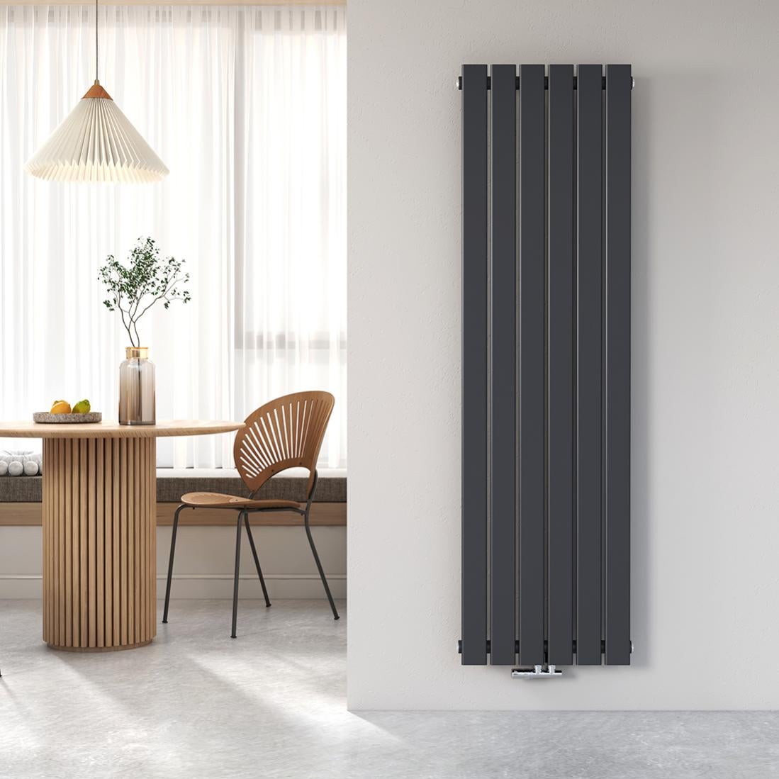 Heilmetz Radiateur eau chaude en acier Design Vertical Radiateur ...