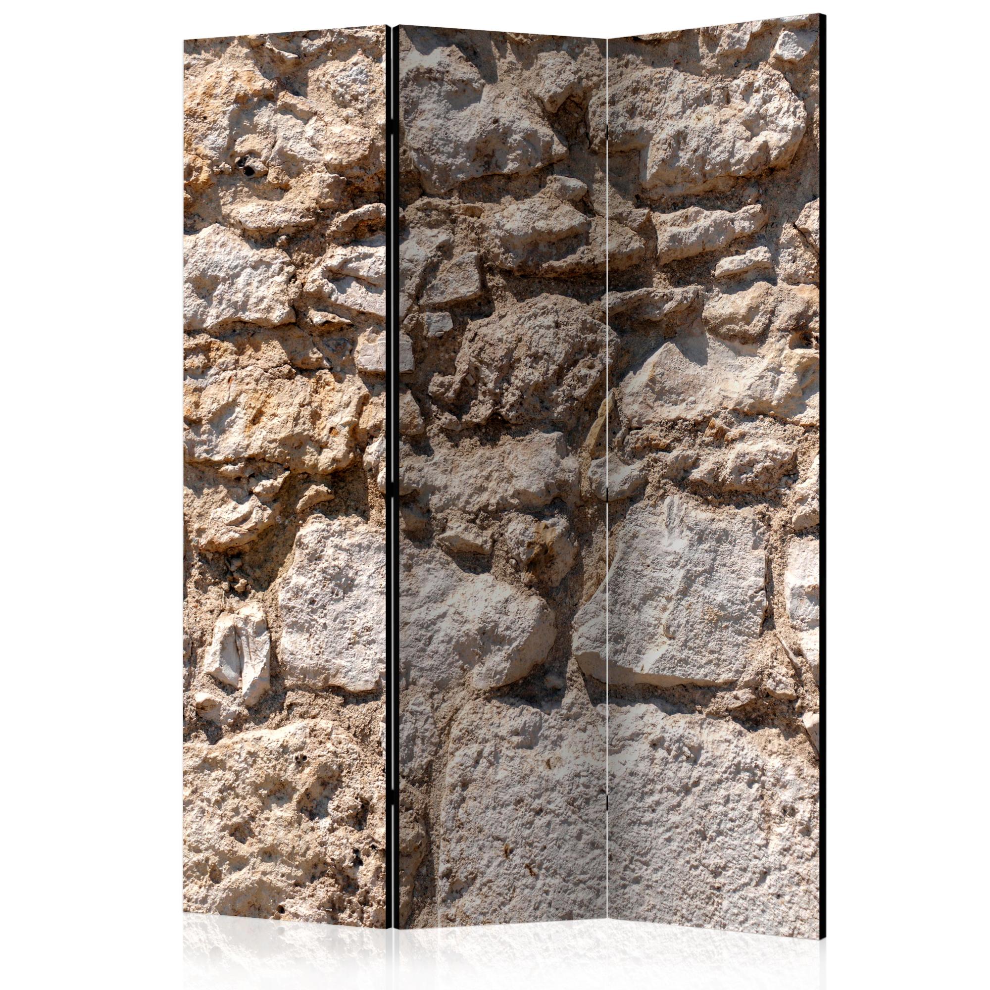 Paravent 3 volets - Stone Castle [Room Dividers] - 135x172 | Leroy Merlin