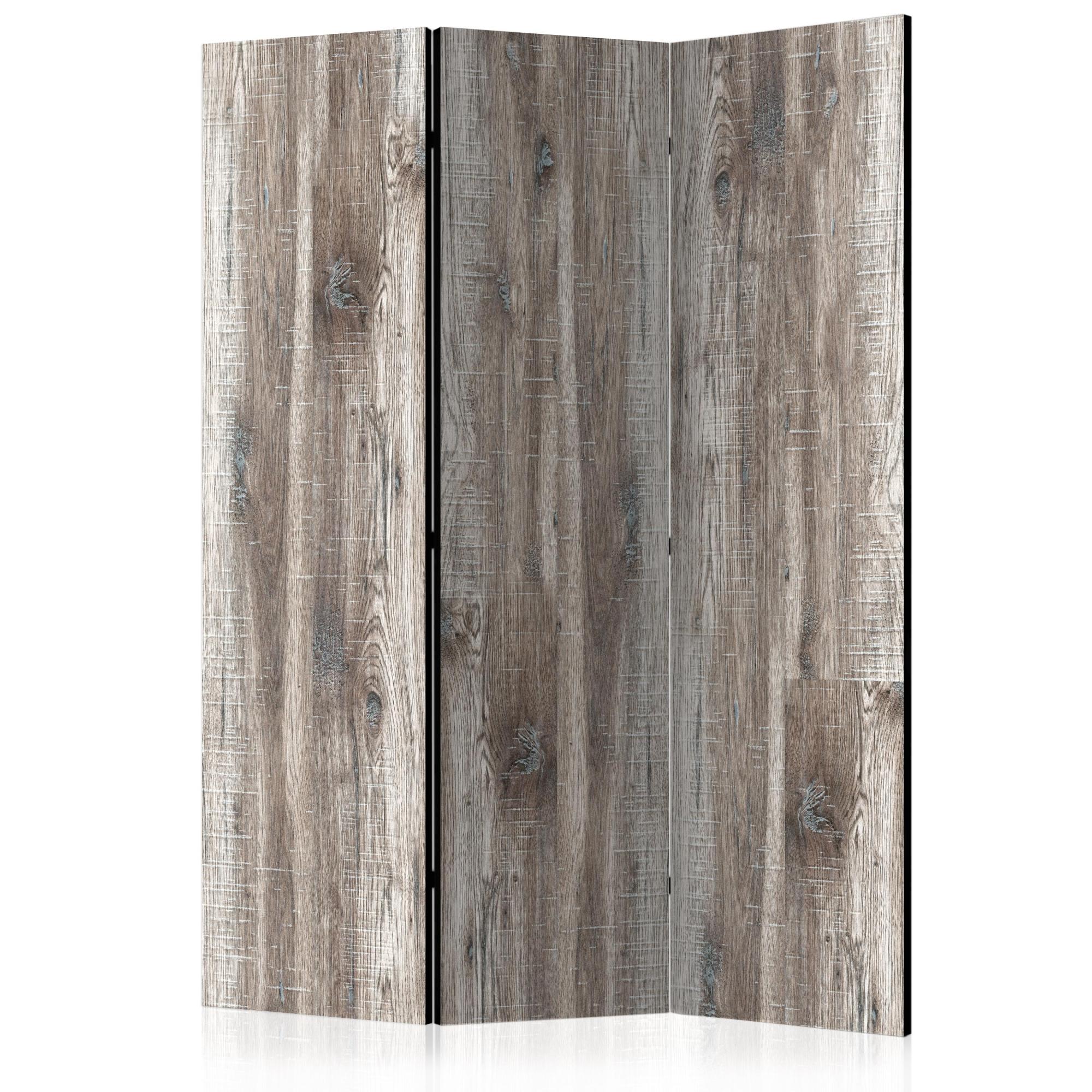 Paravent 3 volets - Stylish Wood [Room Dividers] - 135x172 | Leroy Merlin