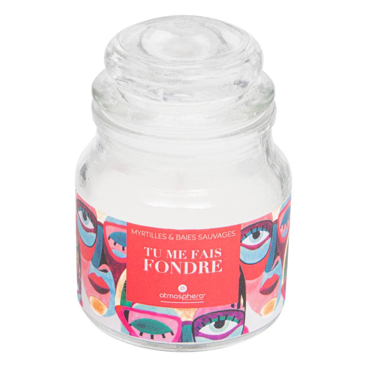 Bougie parfumée "Jomy" - myrtilles - 70g - Atmosphera créateur d ...